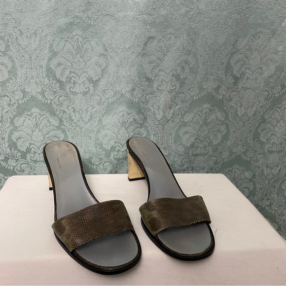 Gucci | Shoes | Gucci Snakeskin Sandals Good Used Condition | Poshmark